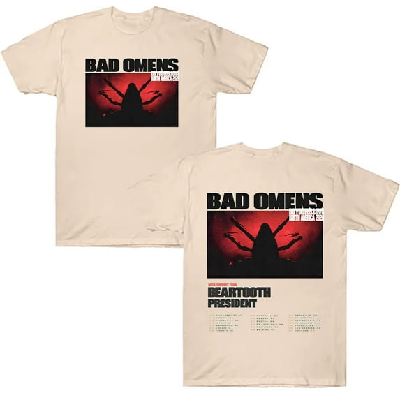 ‌Bad Omens Do You Feel Love Tour 2026 T-shirt Short Sleeve Unisex ...