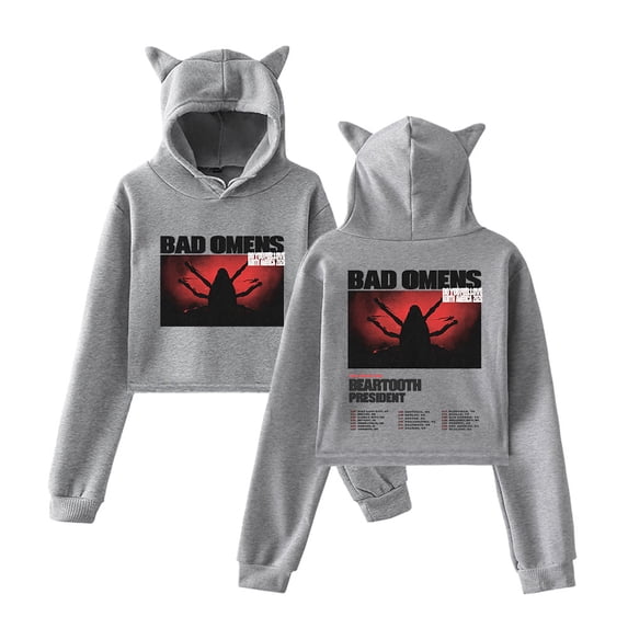 Bad Omens Do You Feel love North America 2026 Tour Date Print Cat Ear ...