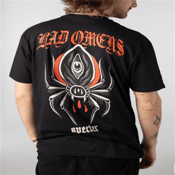 Bad Omens Merch Shirt Vintage Unisex Tops Tee Jersey Outdoor Tee ...