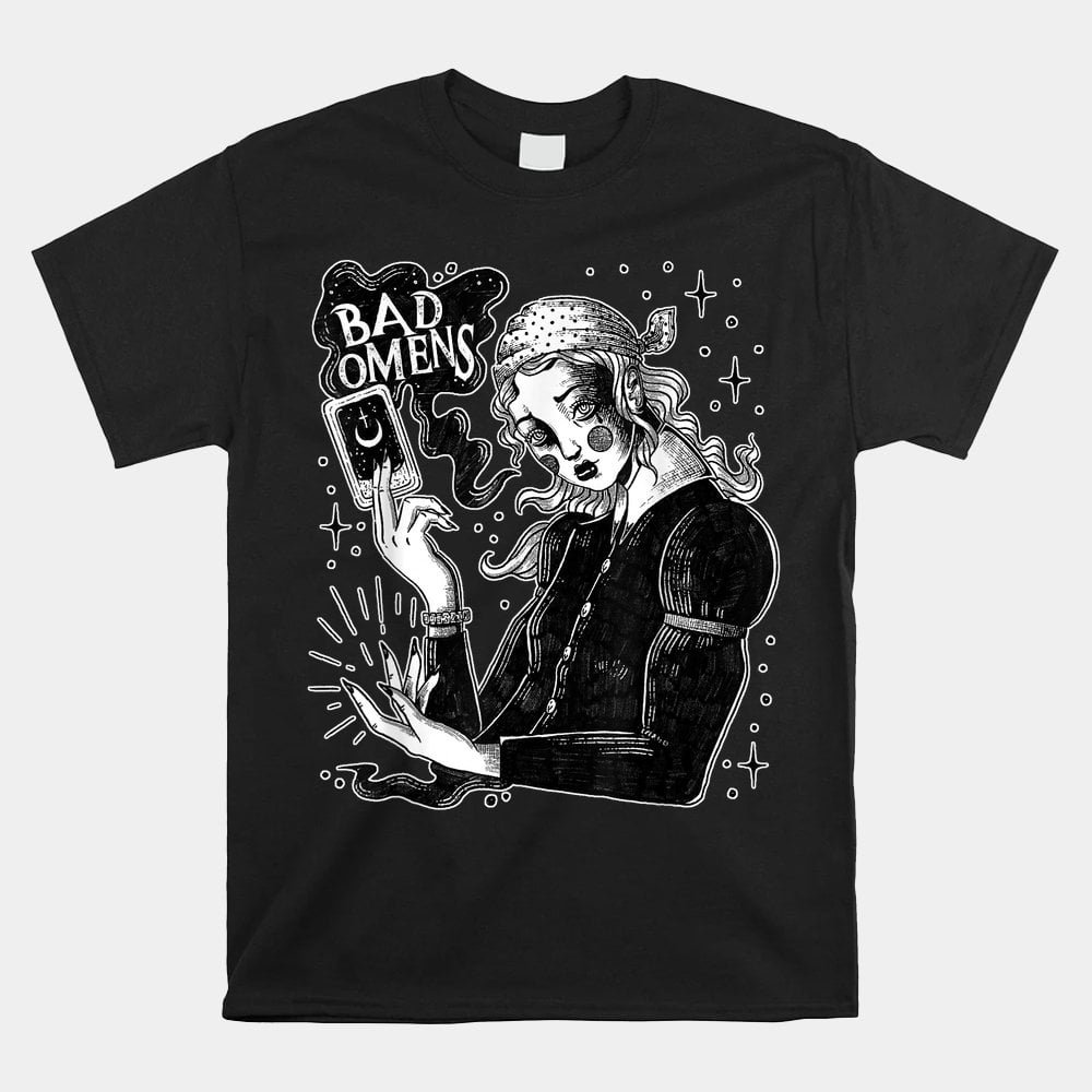 Bad Omens Tarot Card Witchy Gothic Bandana Woman Occult Mystical Art ...