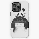 Bad Panda Cute Cartoon Illustration iPhone Case 17 to 11 Pro Max ...