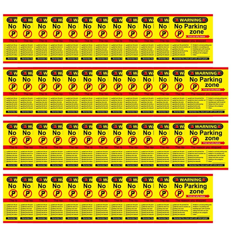 Bad Parking Cards,Funny Parking Violation Cards with Multi Violation ...