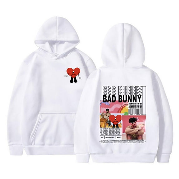 Bad Rabbit Rap Merch Unisex Oversized Soft Vintage Y2k Hooded ...