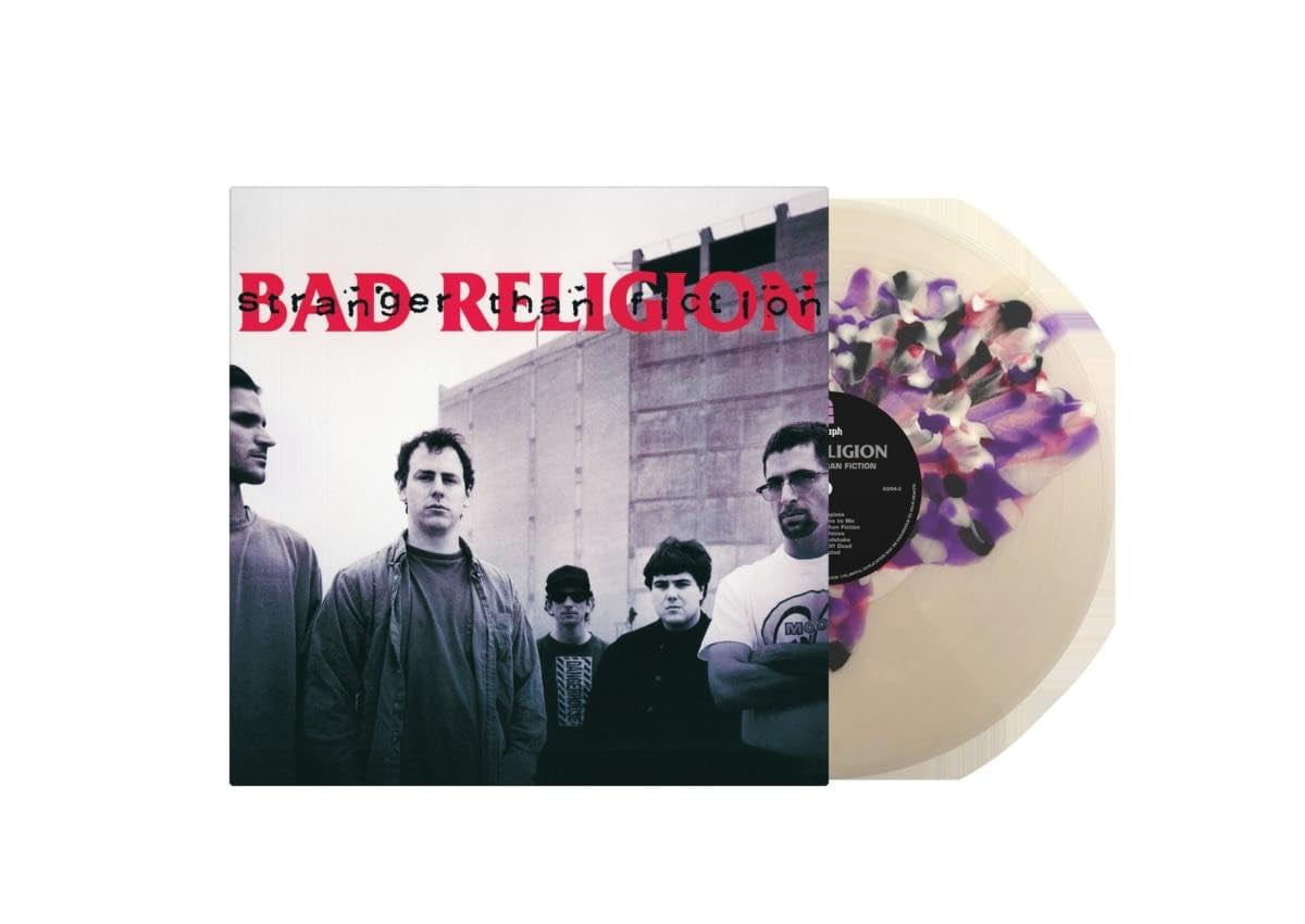 Bad Religion Stranger Than Fiction - 21st Century Splatter Edition ...