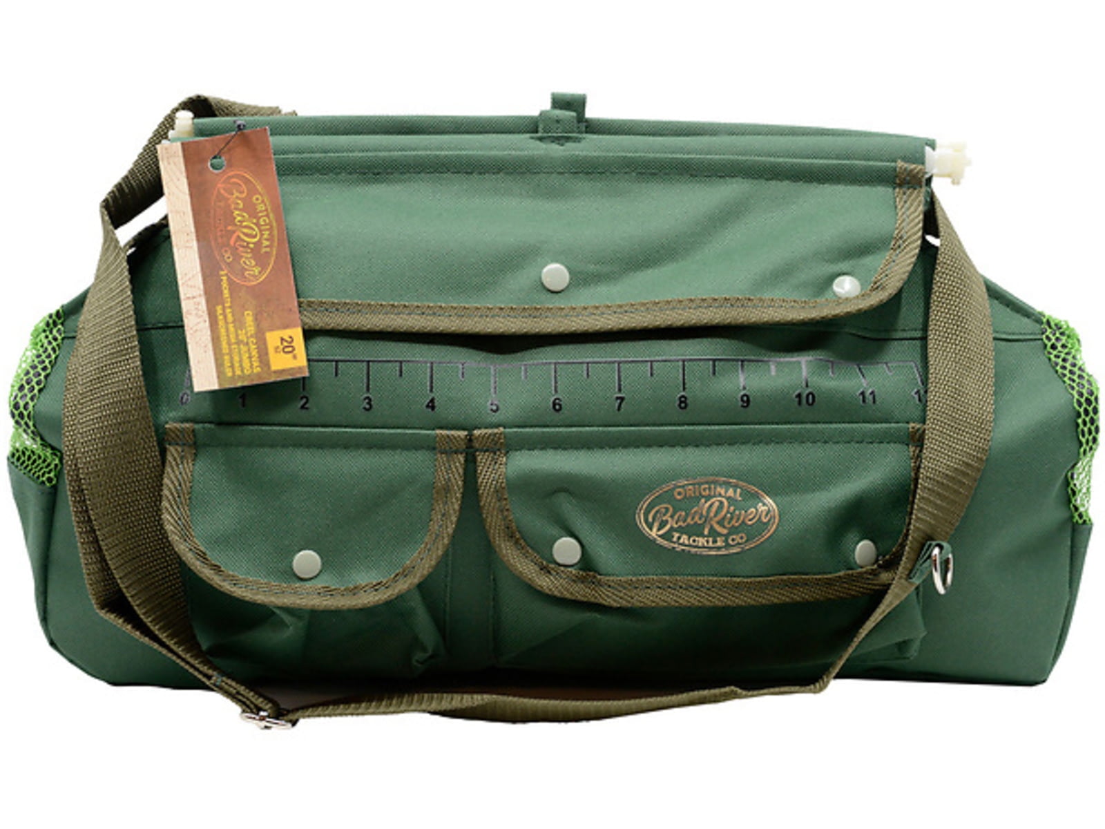 ‎Bad River Tackle BRG20 20" Jumbo Canvas Creel - Walmart.com