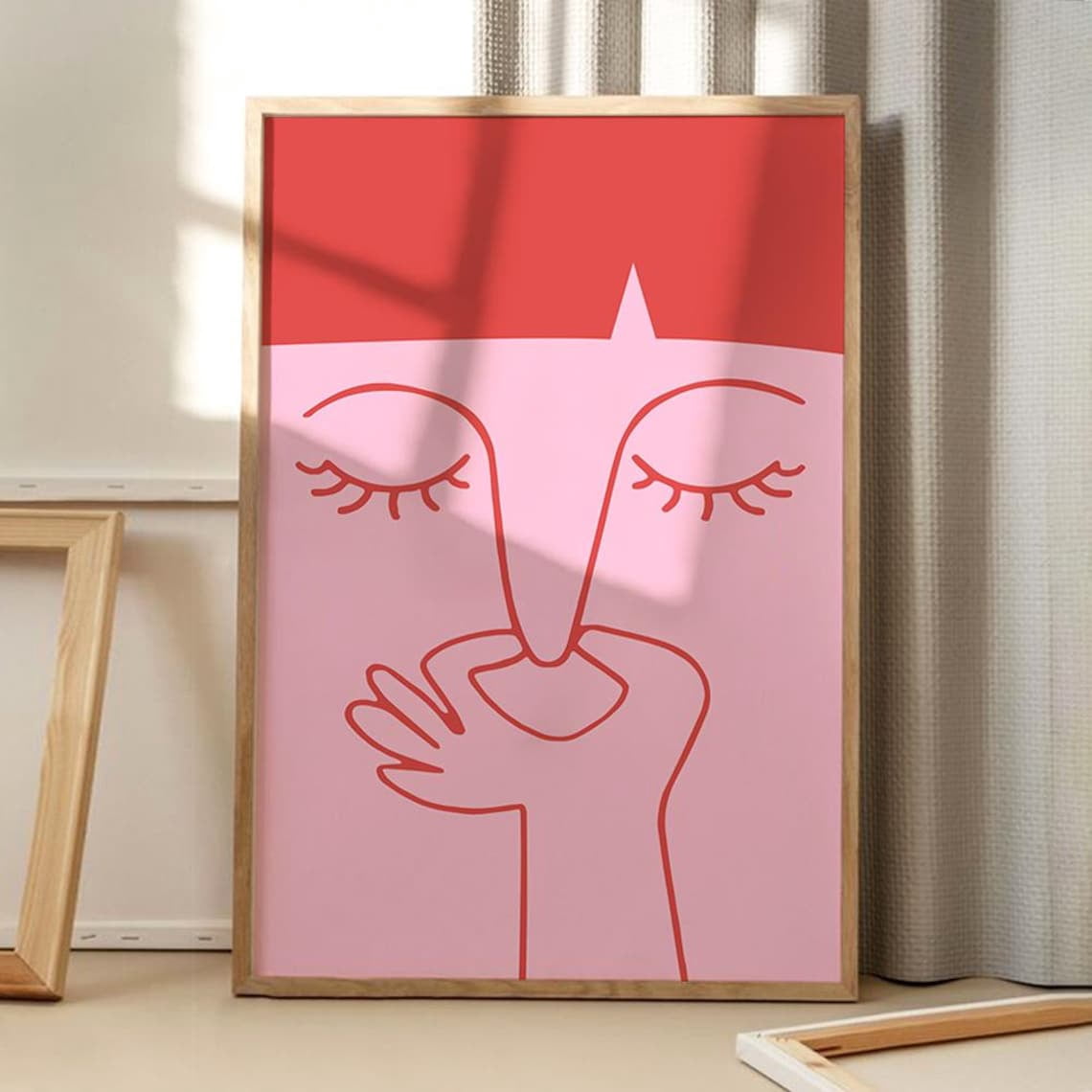 Bad Smell Art Poster, Cartoon Wall Art, Bathroom Aesthetic Decor ...