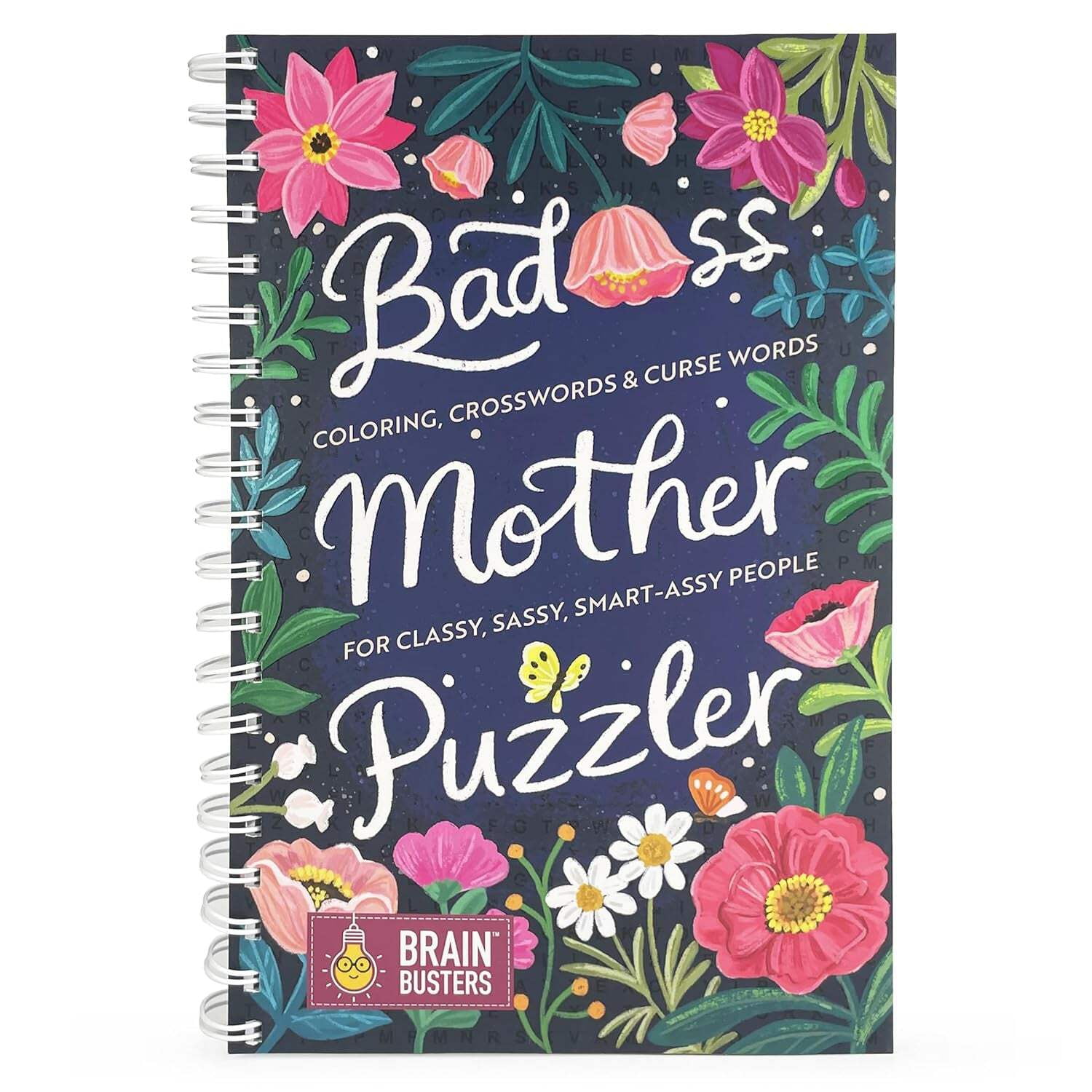 Bad*Ss Mother Puzzler Mixed Puzzles Book for Women: for Classy Sassy ...
