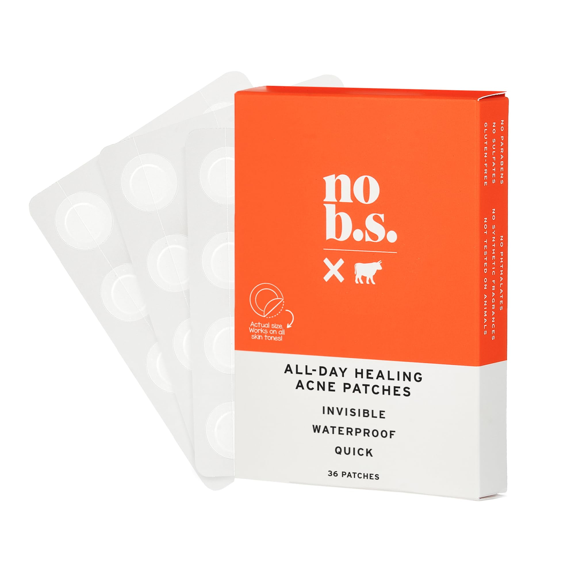 No Bad Stuff - Healing Acne Patches with Hydrocolloid, Waterproof ...