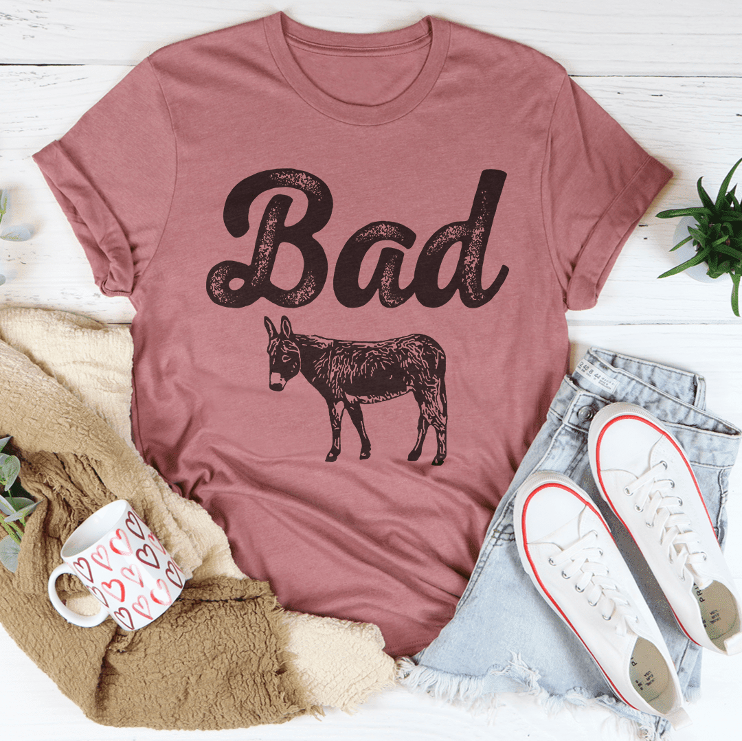 Bad Tee Mauve S Peachy Sunday T-Shirt - Walmart.com