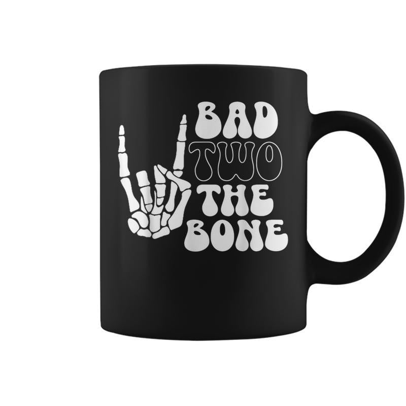 Bad Two The Bone Birthday 2Nd 2 Years Old Birthday Boy Girl Coffee Mugs ...