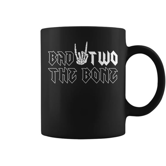 Bad Two The Bone Birthday 2Nd Birthday Boy Girl Coffee Mugs - Walmart.com