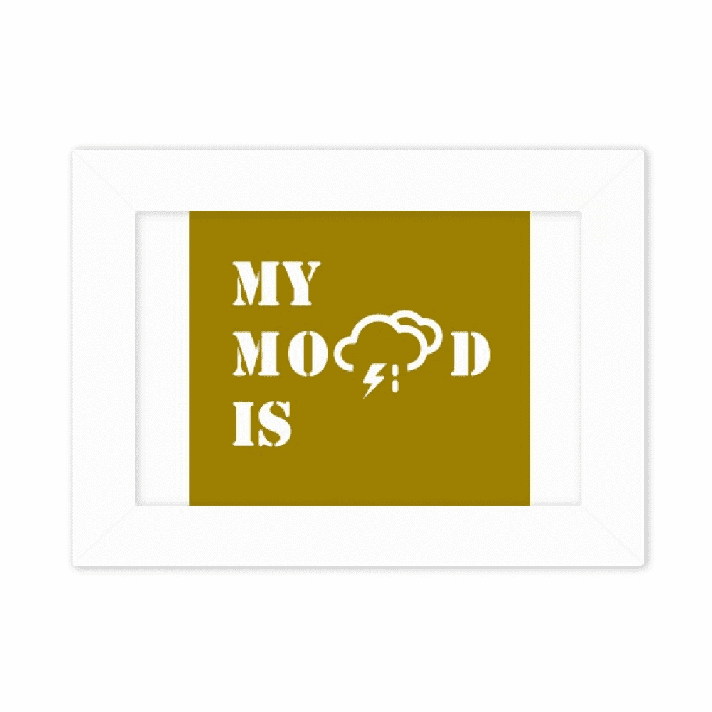 Bad Weather Light Art Deco Fashion Photo Mount Frame Picture Art ...