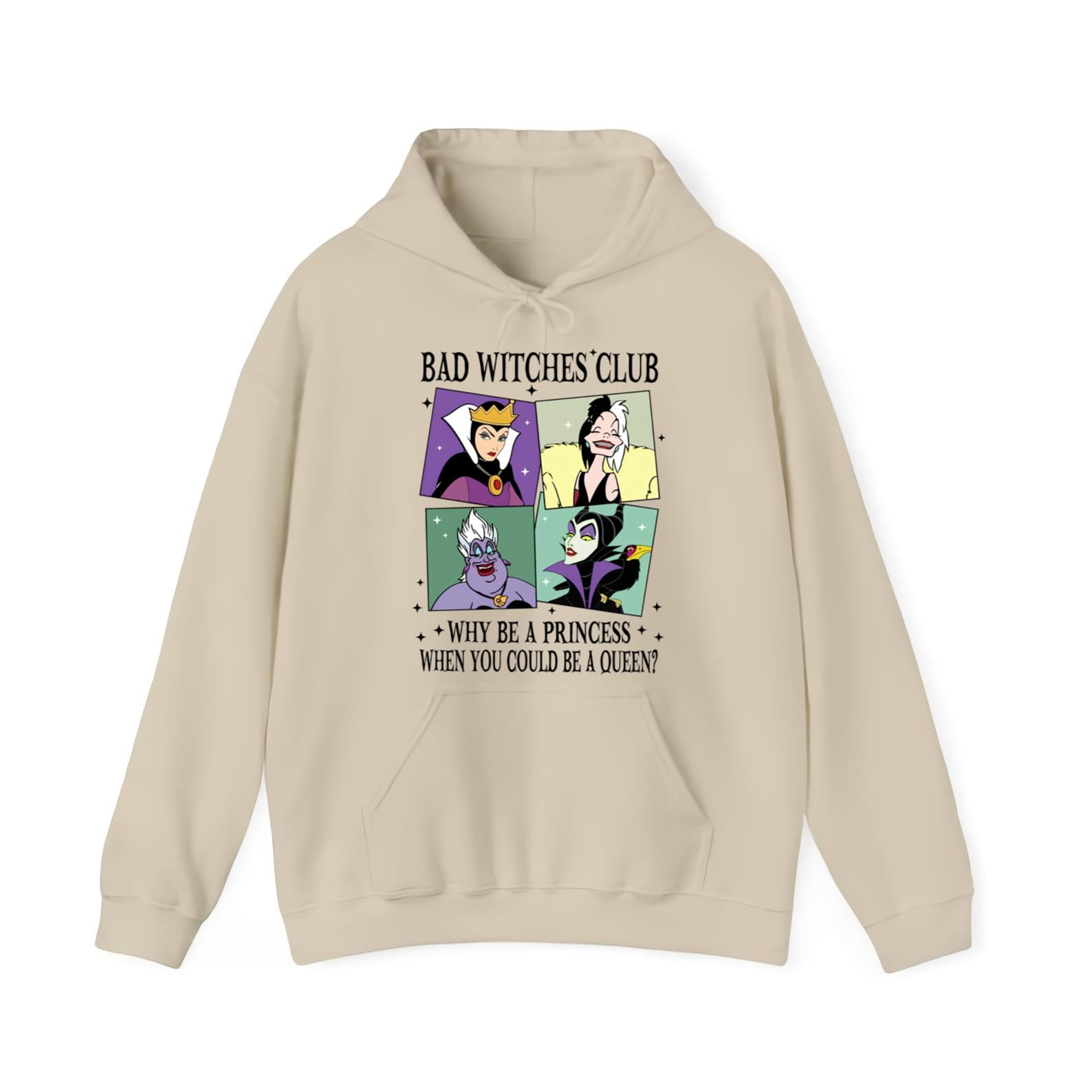 Bad Witches Club T-Shirt, Evil Characters Shirt, Maleficent Ursula Cruella Evil Queen Tee, World ...