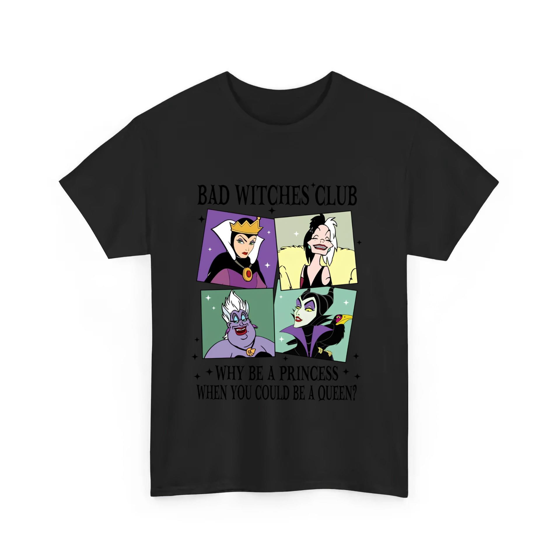 Bad Witches Club T-Shirt, Evil Characters Shirt, Maleficent Ursula ...