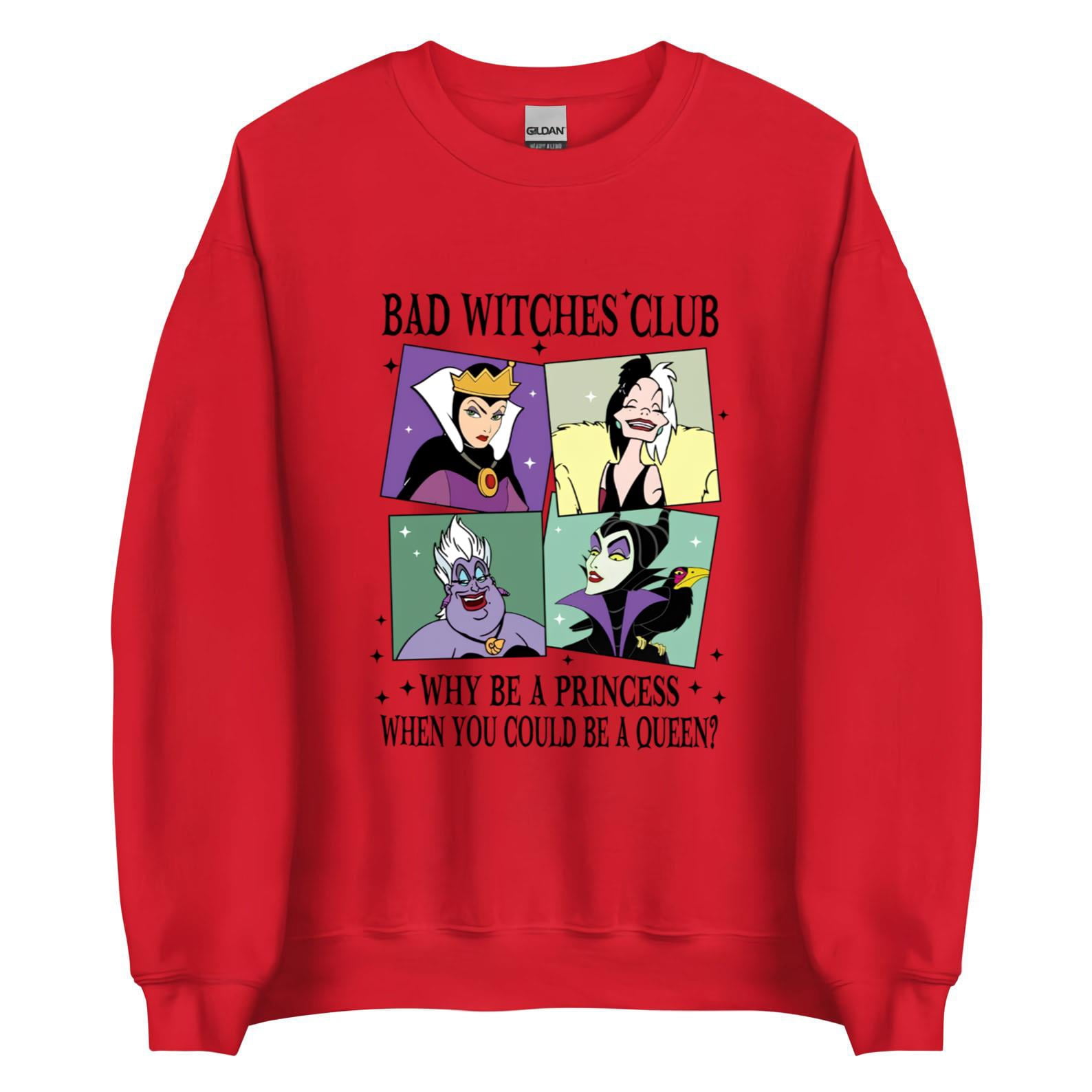 Bad Witches Club T-Shirt, Evil Characters Shirt, Maleficent Ursula ...