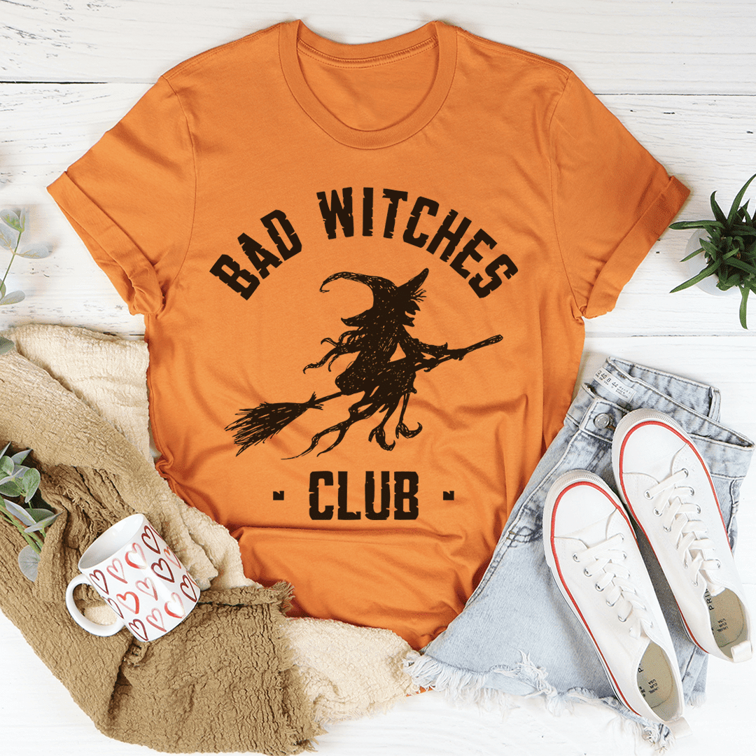 Bad Witches Club Tee Black Heather S Peachy Sunday T-Shirt - Walmart.com