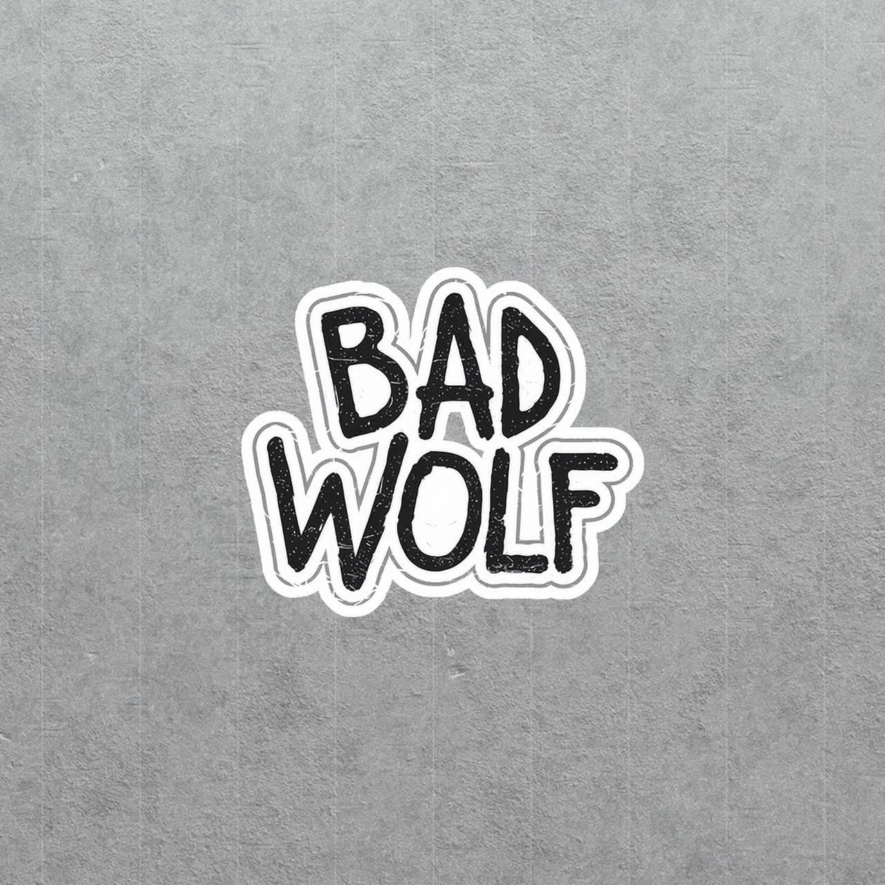 Bad Wolf Sticker - Doctor Who Inspired Vinyl Decal For Fansphone Decal ...