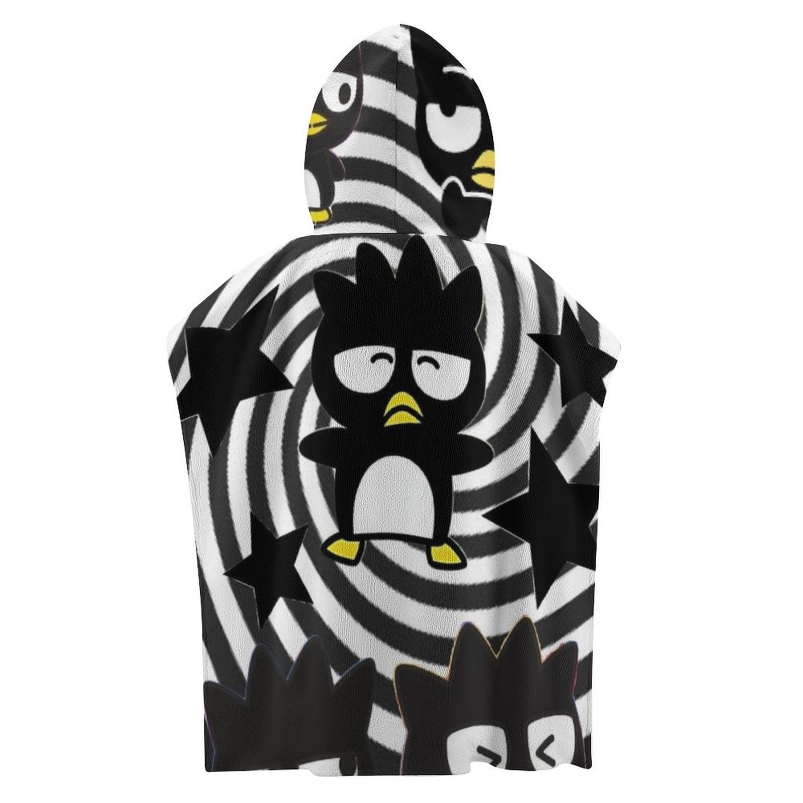 BadBadtz-maru Kids Bath Hooded Towel Wrap Suitable for bathroom and ...