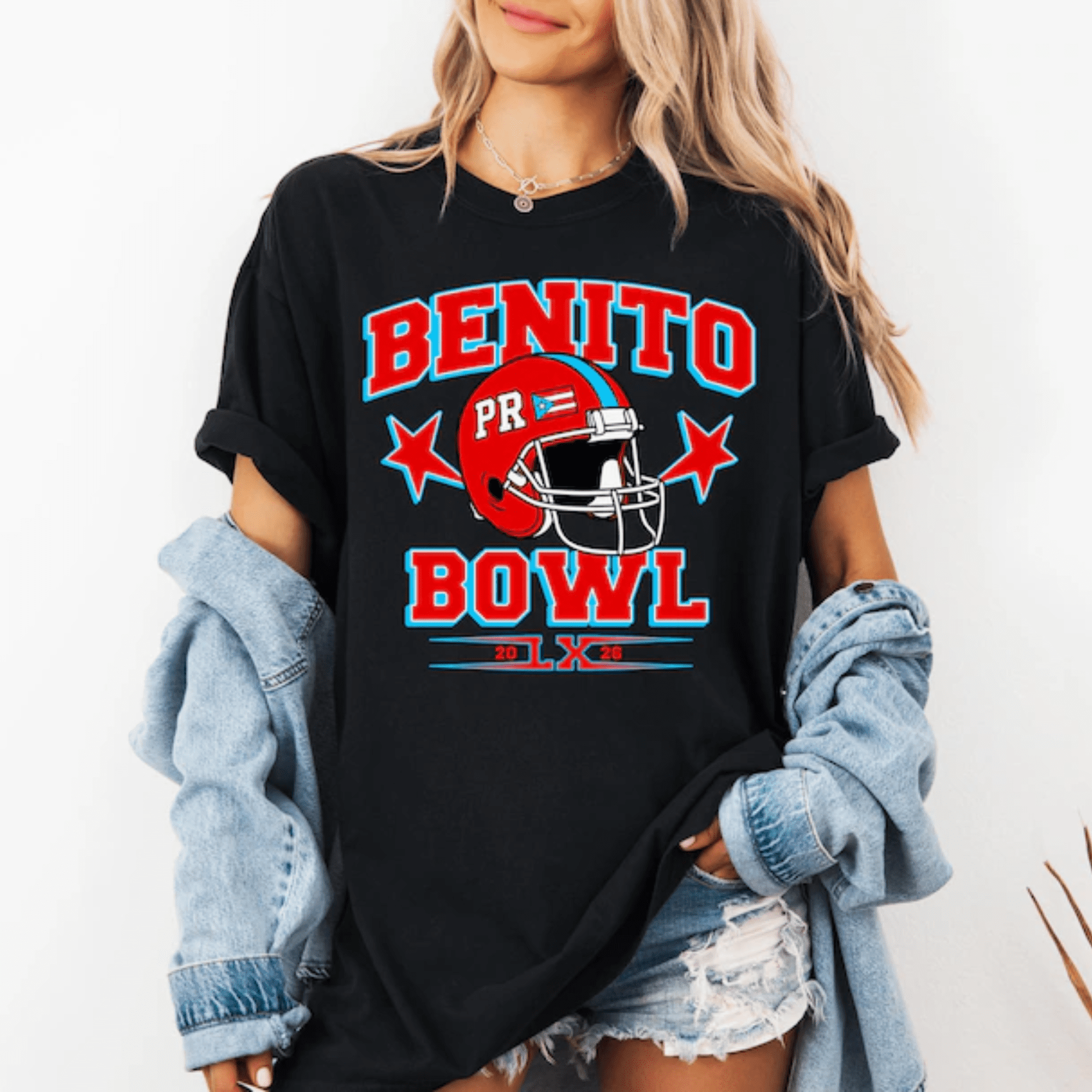 BadD BunNy BeniTto Bowl Graphic T-Shirt, PueErto Rico Music Fan Unisex ...