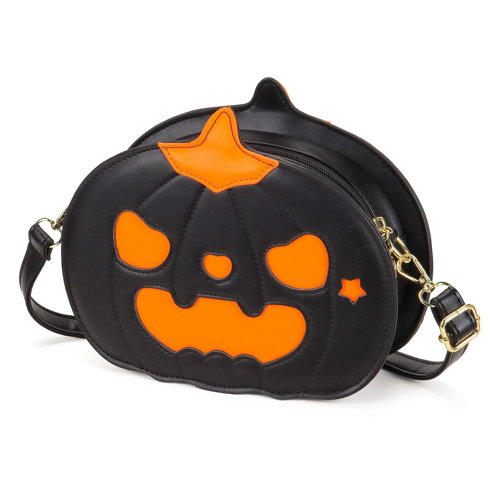 BadPiggies Pumpkin Crossbody Bag Purse for Women, Novelty Halloween ...