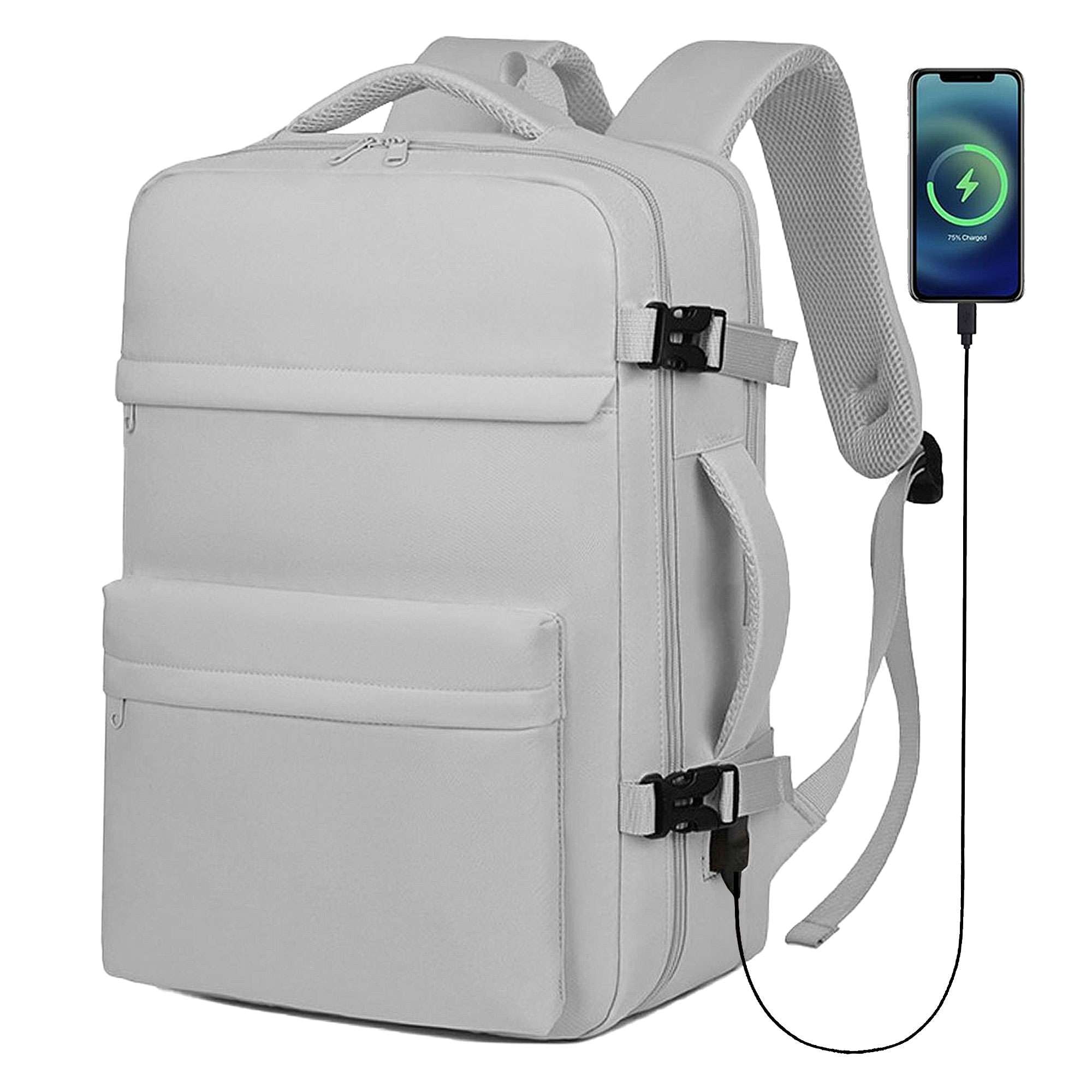 BadPiggies Travel Backpack for Women Men Laptop Bag Flight Approved ...