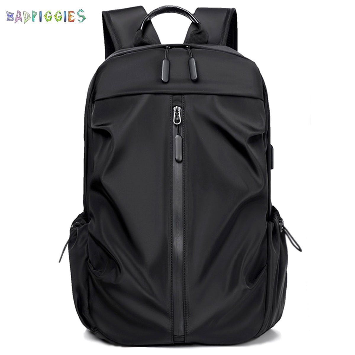 BadPiggies Travel Laptop Backpack, Durable Waterproof Business Bag ...