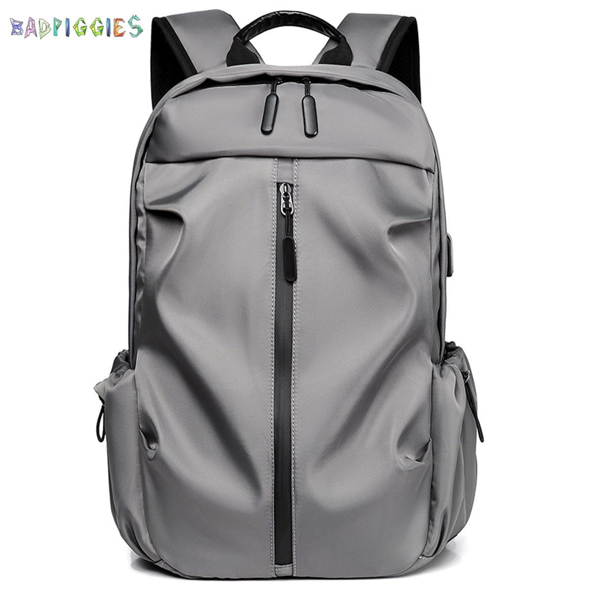 BadPiggies Travel Laptop Backpack, Durable Waterproof Business Bag ...