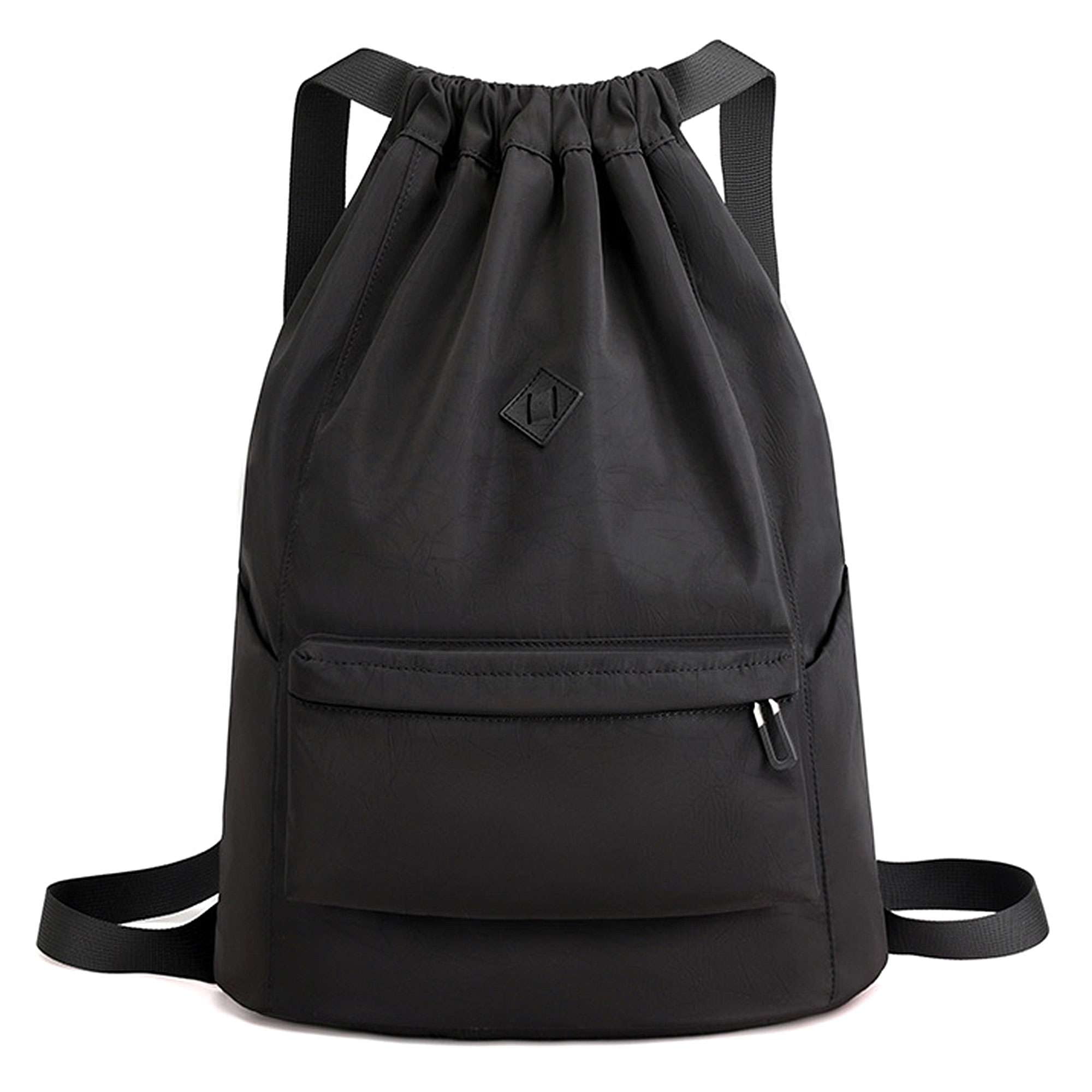 BadPiggies Drawstring Backpack for Men Women, Waterproof Nylon Sports ...