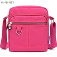 BadPiggies Women Nylon Purse Crossbody Bag Handbag Waterproof Casual Shoulder Bag with Zipper ...