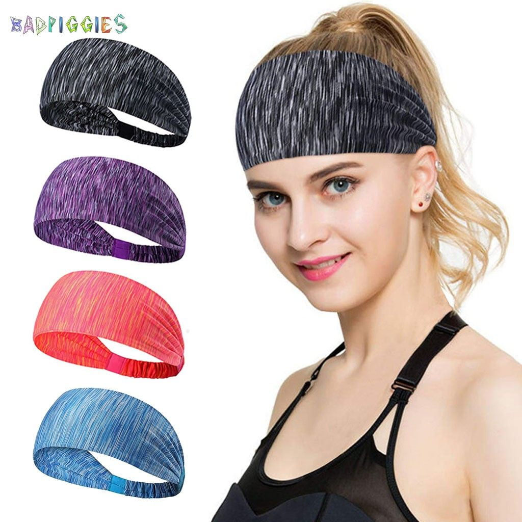 BadPiggies Women's Yoga Workout Stretch Sweatbands Running Sport ...
