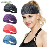 Temple Tape Four Inch Moisture Wicking Workout Sweatband; Absorbs ...