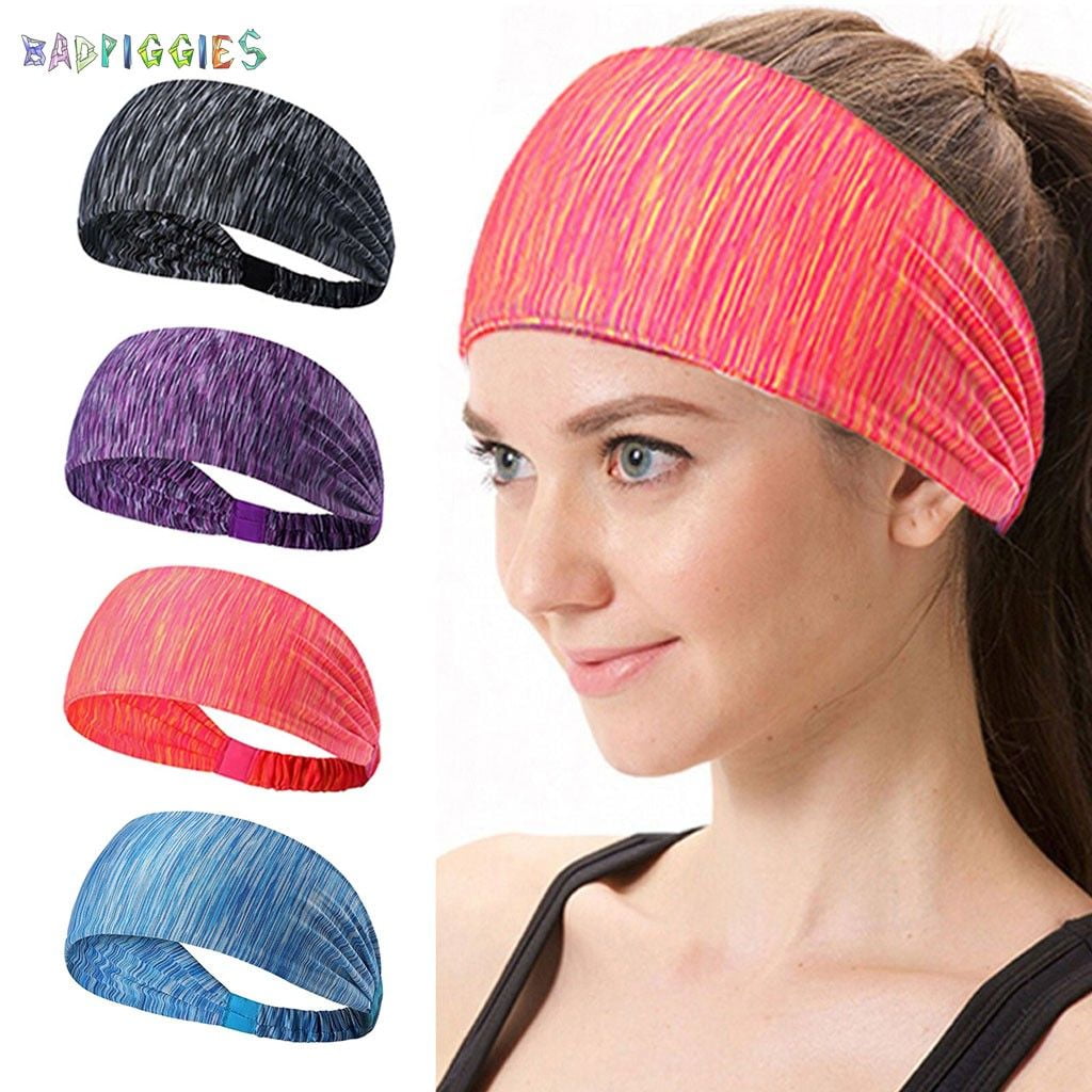 BadPiggies Women's Yoga Workout Stretch Sweatbands Running Sport ...
