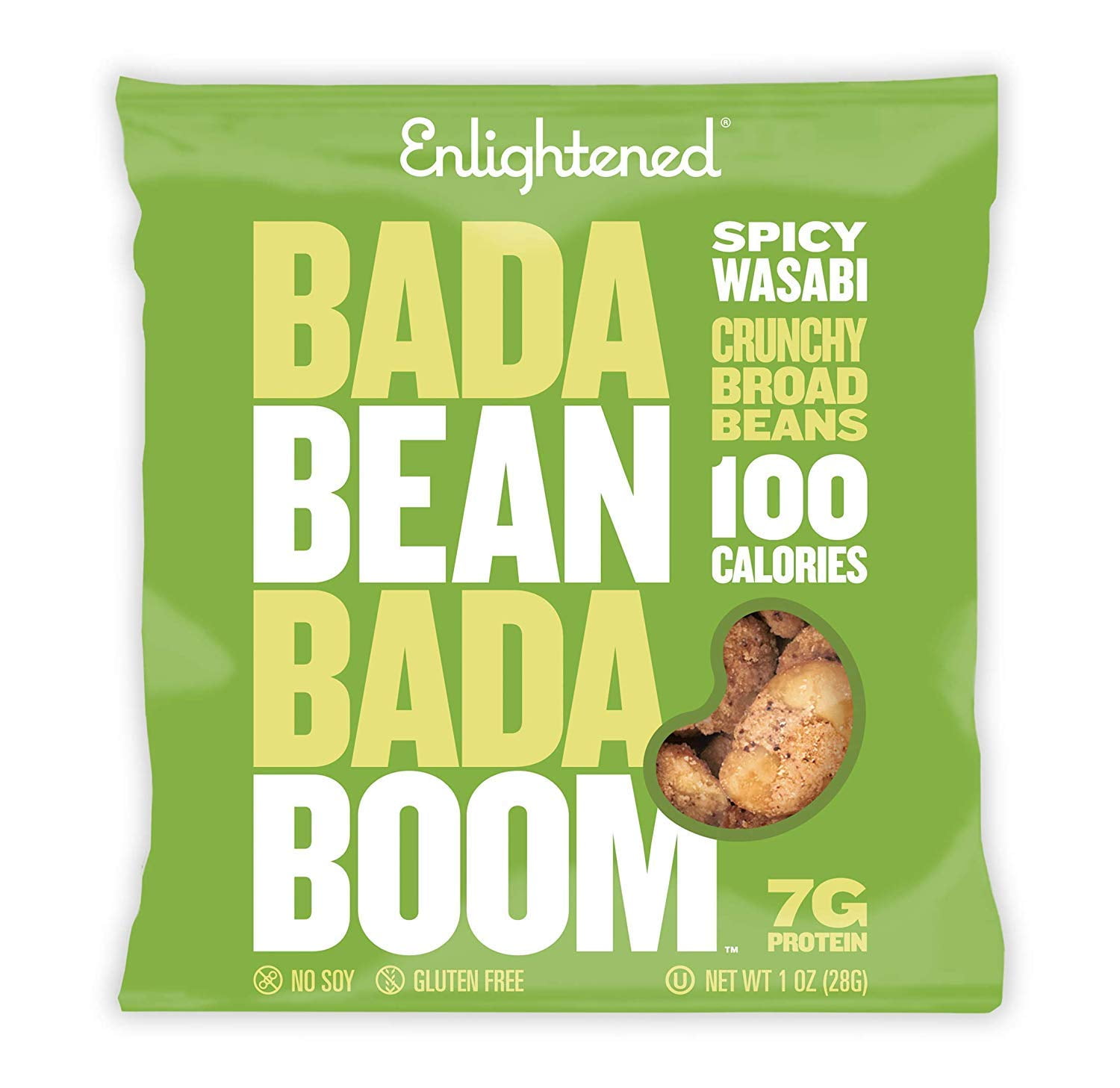 Bada Bean Bada Boom, AKF18 Crunchy Roasted Broad Bean Snacks (Fava ...