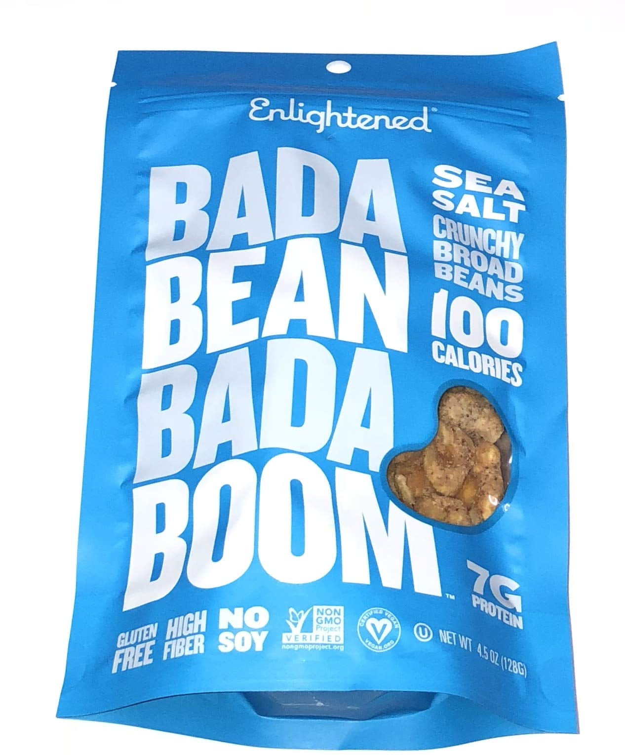 Enlightened Bada Bean Bada TMA2 Boom Crunchy Broad Beans 4.5oz - 3 Bags ...