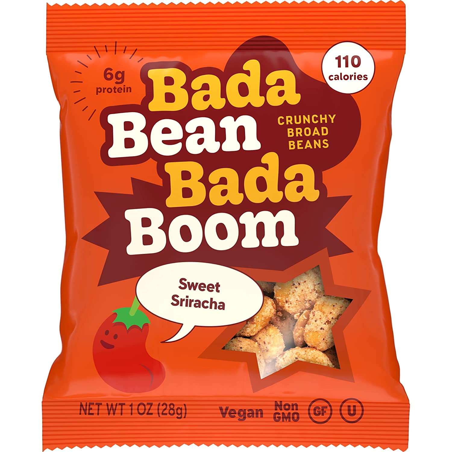 Bada Bean Bada Boom - Plant-Based Protein, Gluten Free, Vegan, Crunchy ...