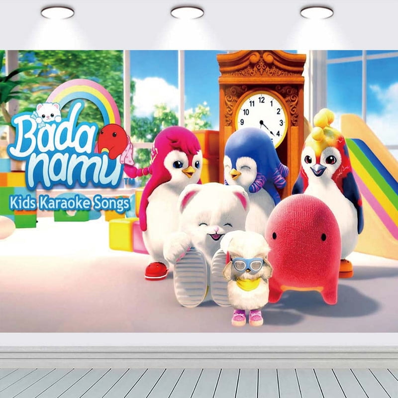 Badanamu Party Supplies Backdrop Banner Poster Birthday Decorations ...