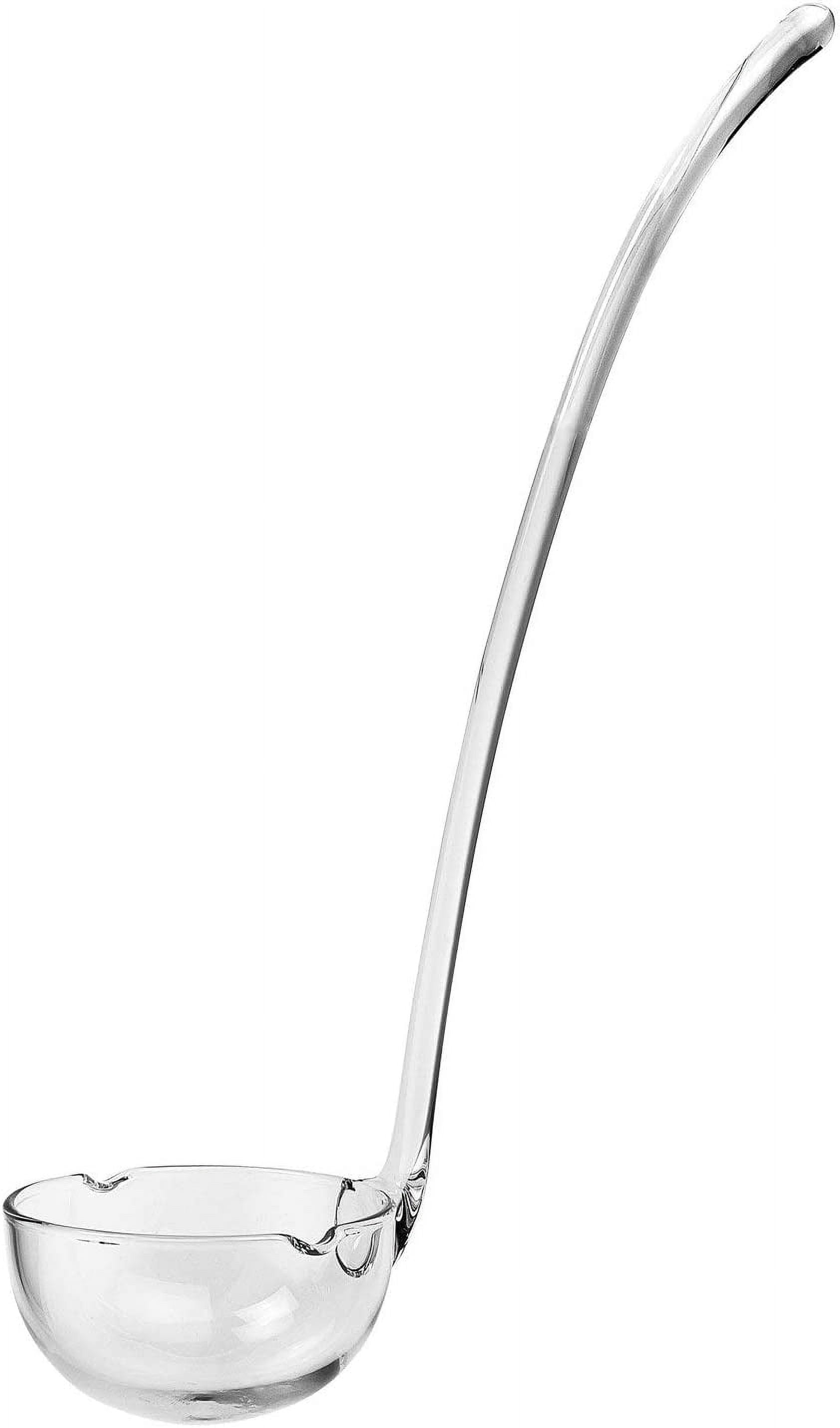 Badash 12" Heritage Quality Crystal Glass Punch Bowl Ladle, Artisan ...