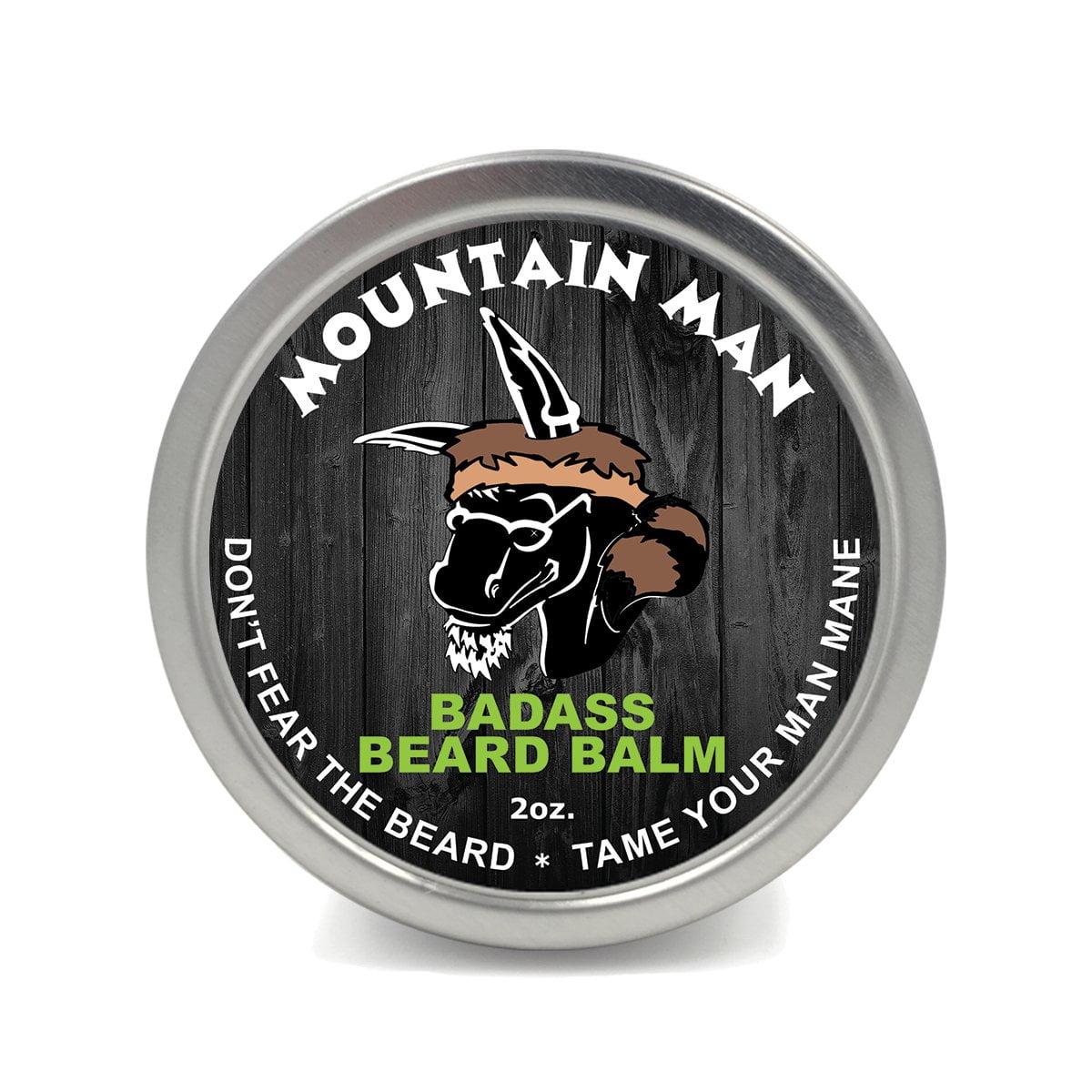Badass Beard Care Beard Balm - Mountain Man Scent, 2 Ounce - All ...