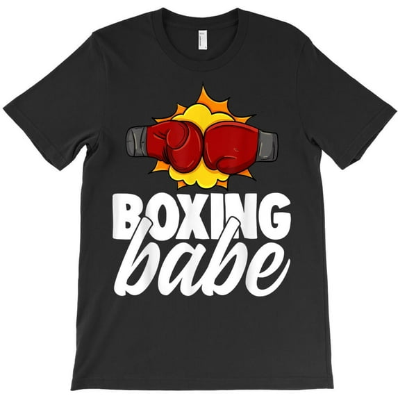 Badass Boxing All Day Bae Funny Women's Fighter Sports Lover Graphic ...