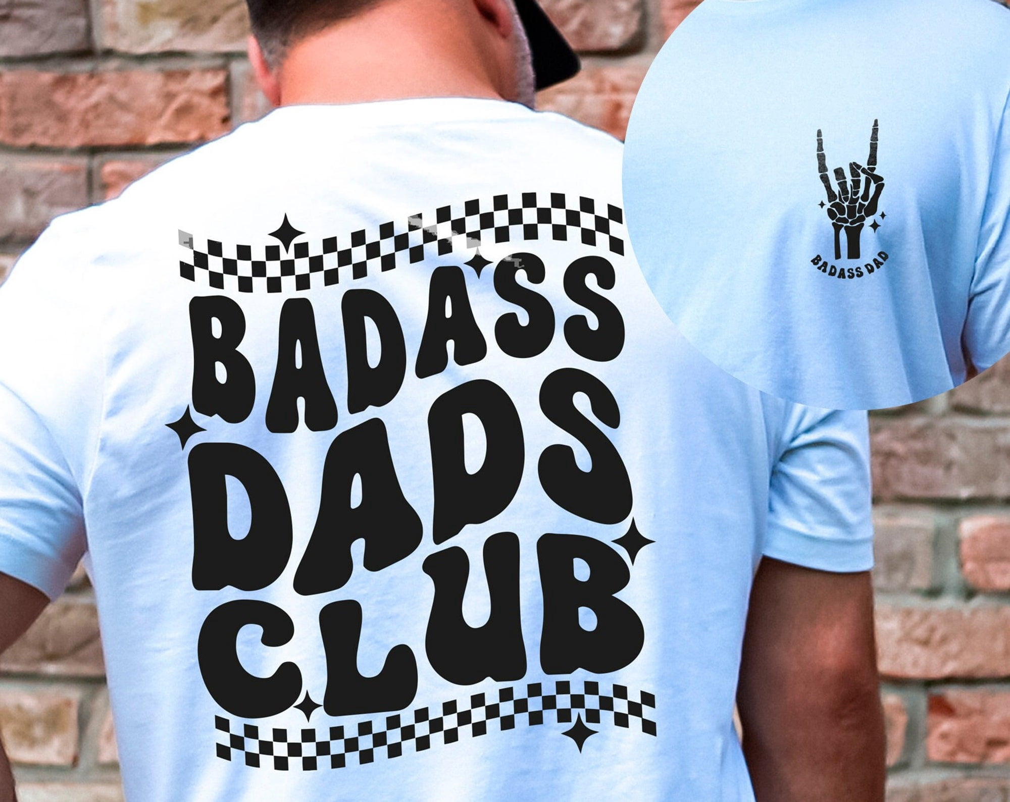 Badass Dads Club Shirt Cool Dad Shirt Father 39 s Day Funny Dad Shirt ...