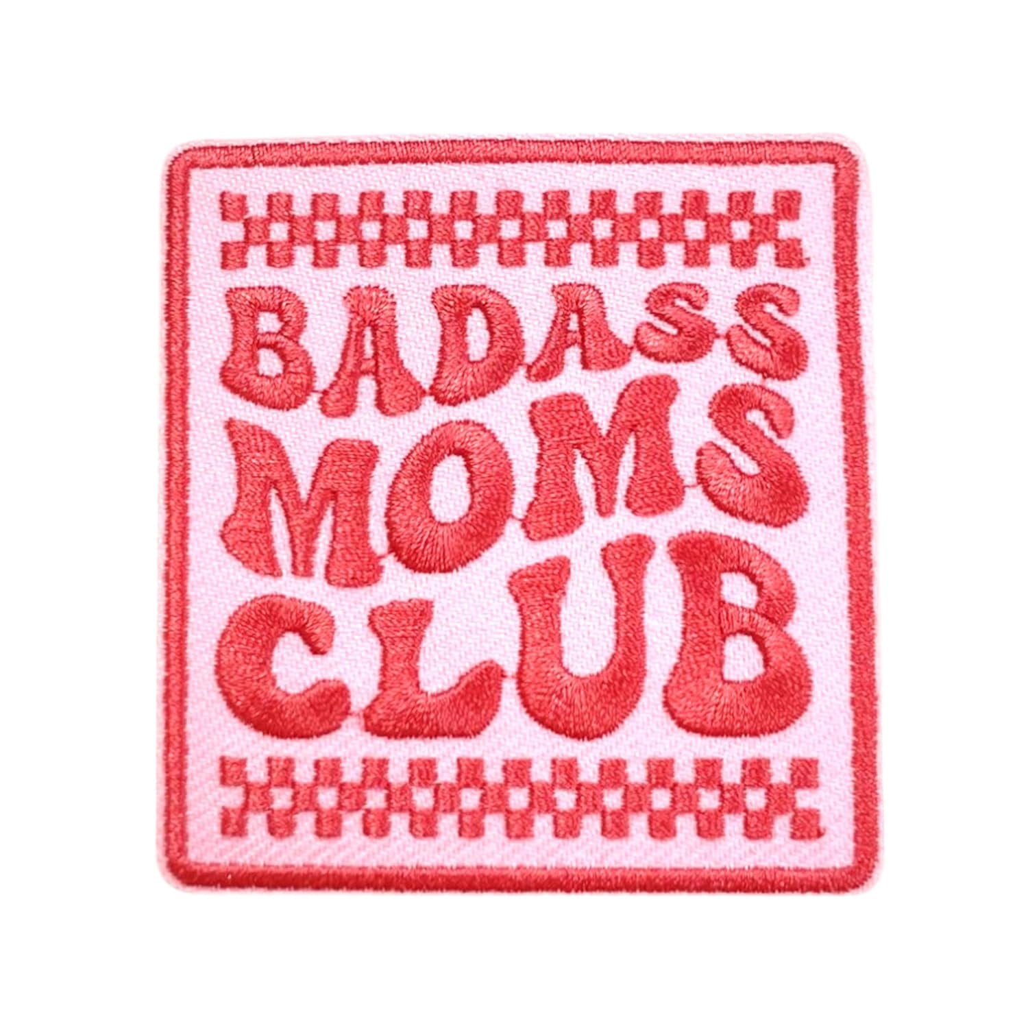 Badass Moms Club Patch Mother Day Mom Life Cool Moms Sassy Sarcastic ...