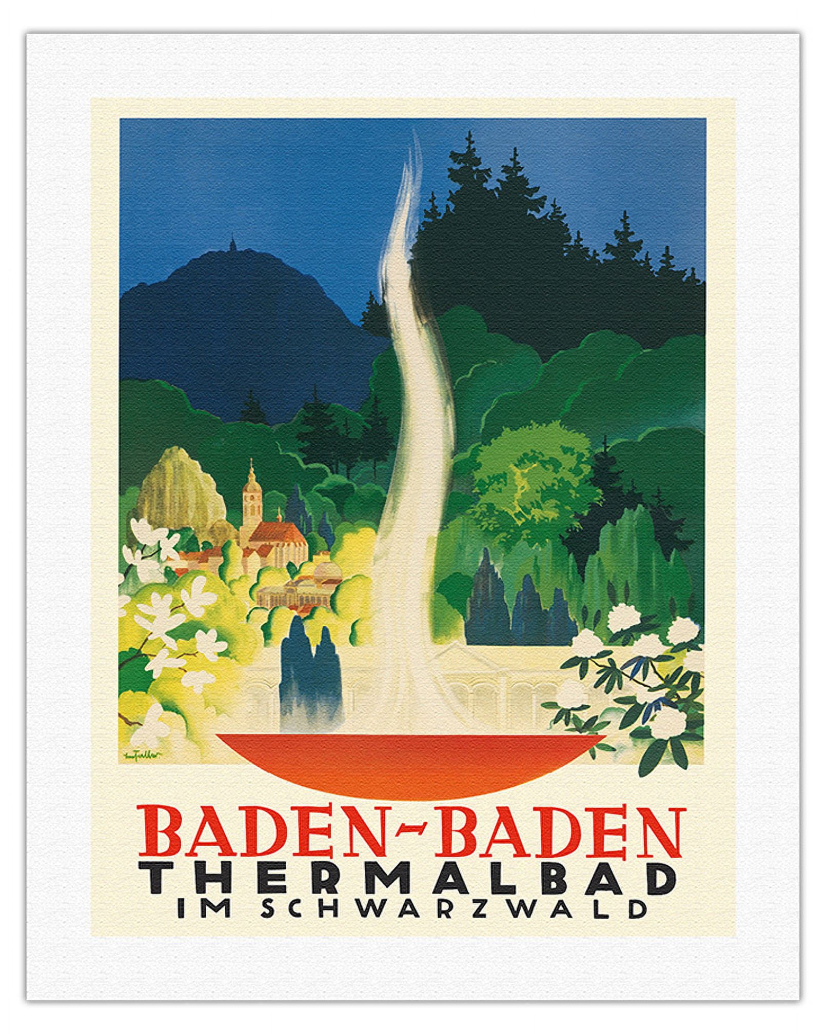 Baden-Baden Germany - Thermal Baths (Thermalbad) - Black Forest ...