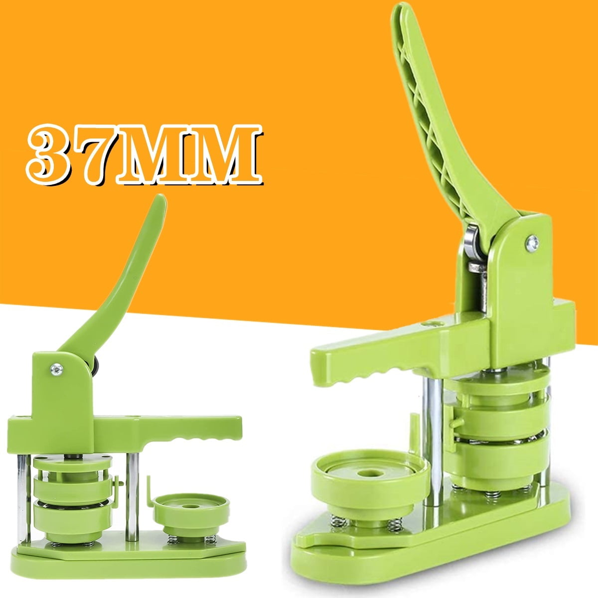 Badge Button Maker Machine Round 37MM DIY Pin Brooch Badges Press Maker ...