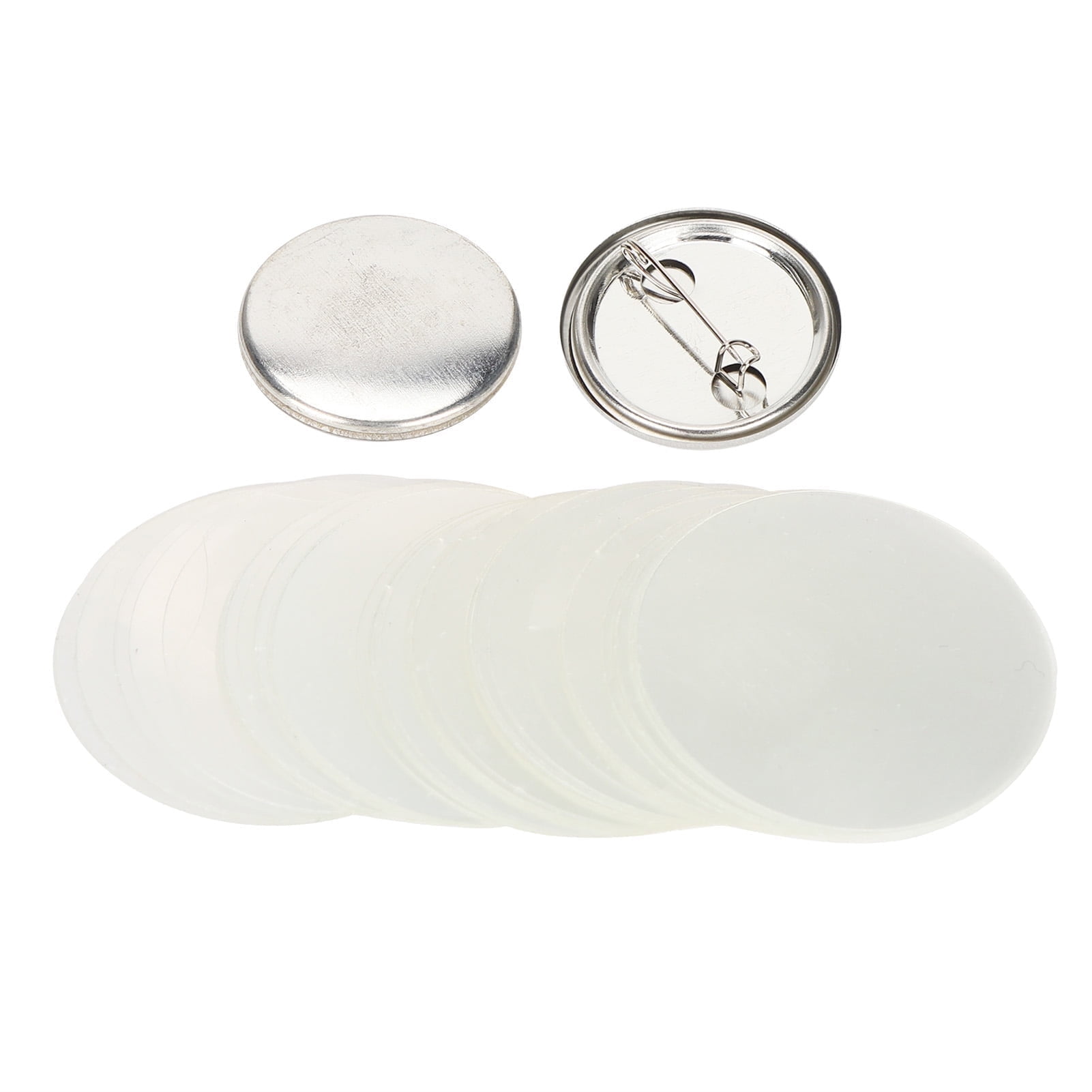 Badge Button Pin, Blank DIY Pin Kit ,Blank Pins,100pcs Blank Pin Button ...