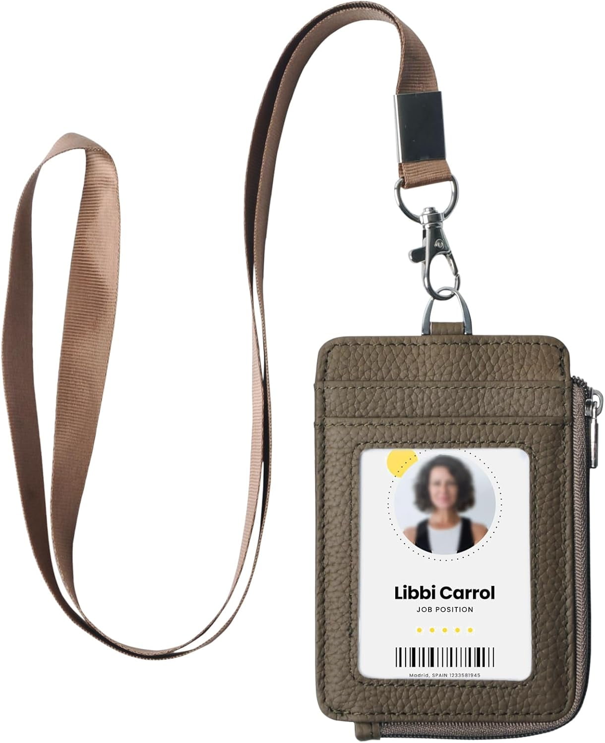 Customer reviews for Badge Holder – Genuine Leather ID Holder with ...
