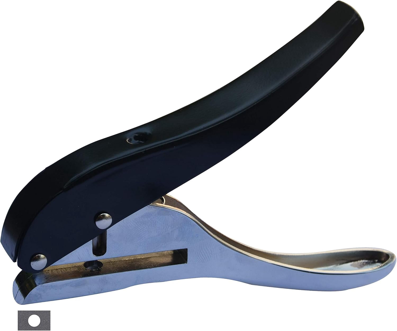 Badge Hole Puncher for ID Cards, Comfortable And Durable All-Metal ...