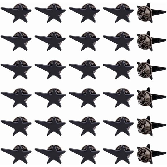 Badge Lapel Pin Alloy Star Badge Pins Costume Decorations Pins Military ...