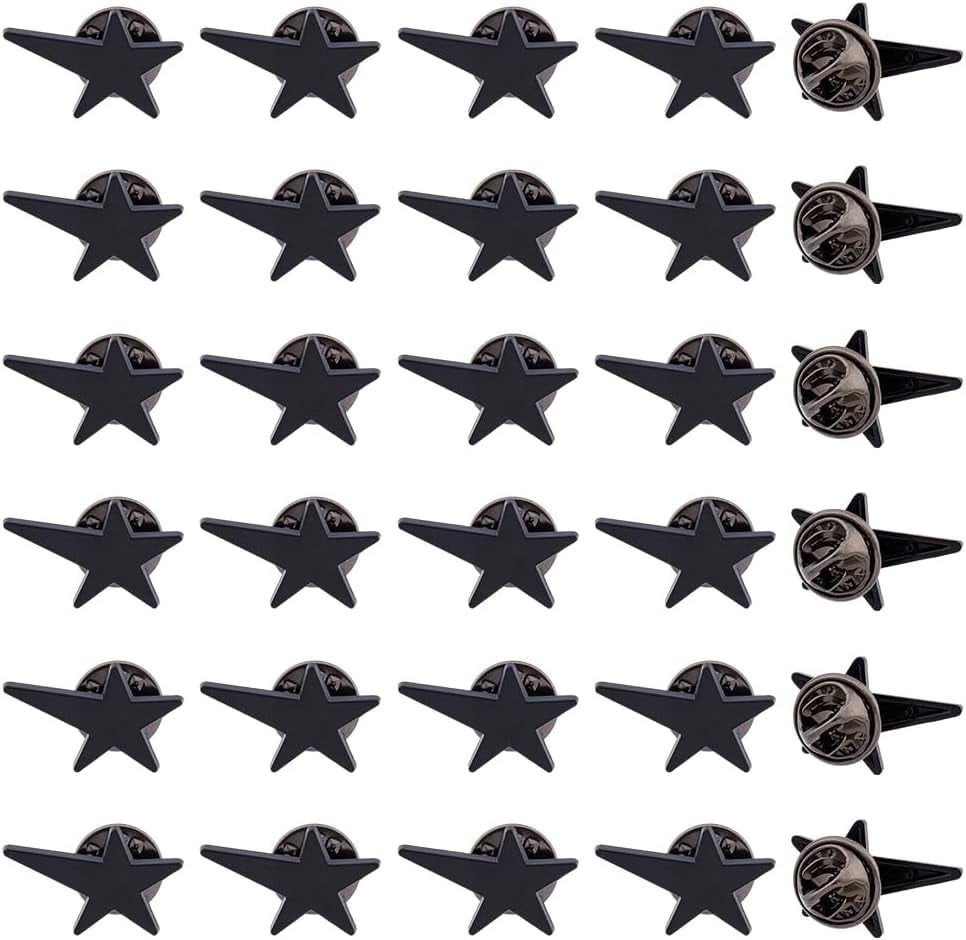 Badge Lapel Pin Alloy Star Badge Pins Costume Decorations Pins Military ...