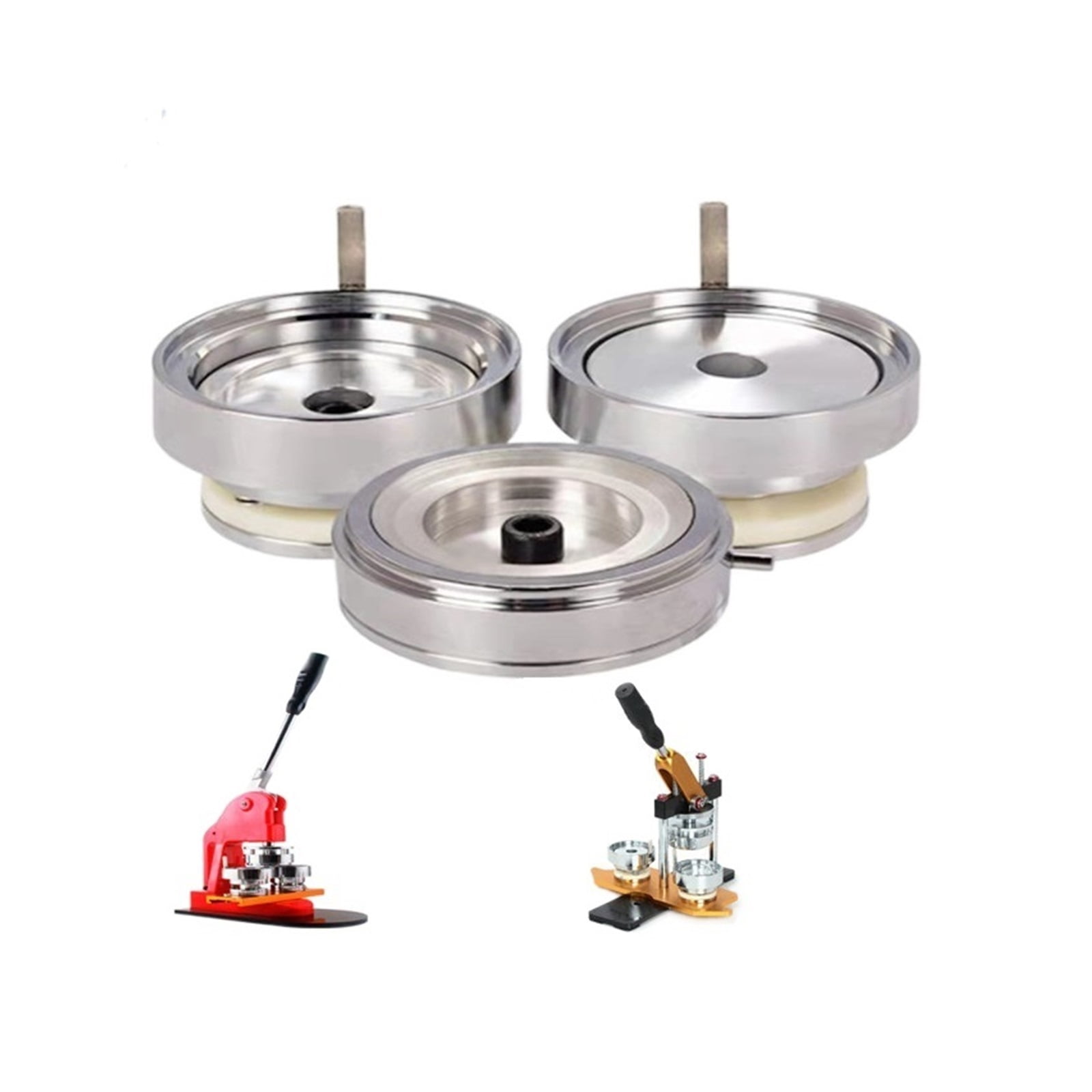 Badge Machine Mould Rotary Metal Badge Machine Round Bottom Mould 25/32 ...