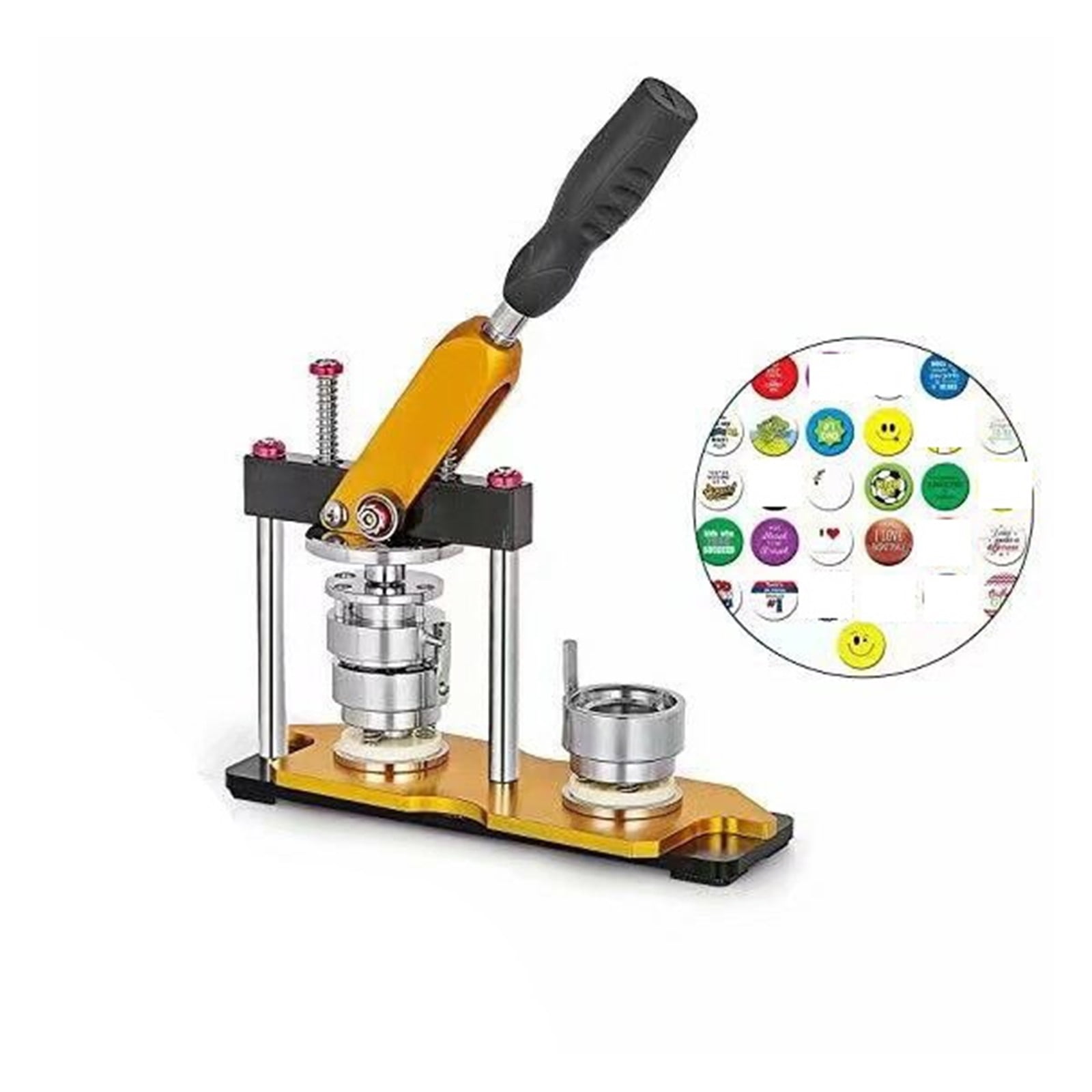 Badge Machine Tinplate Badge Machine With Mould Badge DIY Equipment Set ...